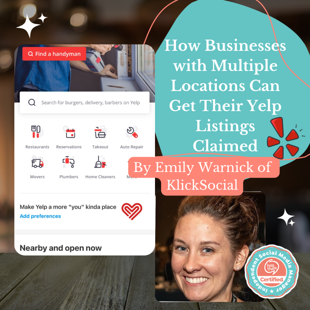 How Businesses with Multiple Locations Can Get Their Yelp Listings Claimed - Social Media ...